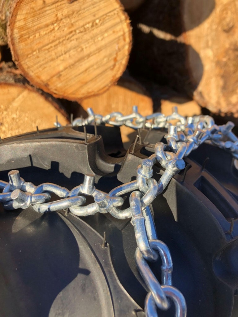 ATV Kjetting - Kryss/pigg 6mm 54"x14,5" For dekkbredder fra 8"-10" til ...